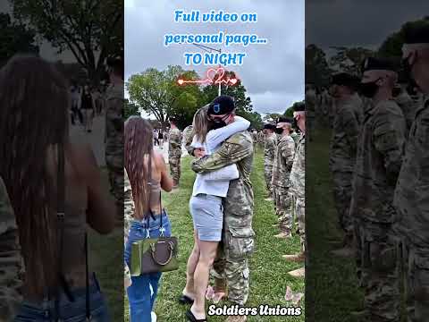 Respect Reunited Soldiers - The Heroes come home #military #army #soldiers #cominghome
