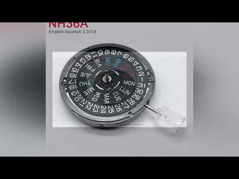 Why Everyone’s Talking About This Product! Japan Genuine NH36 Movement English-Spanish Datewheel C