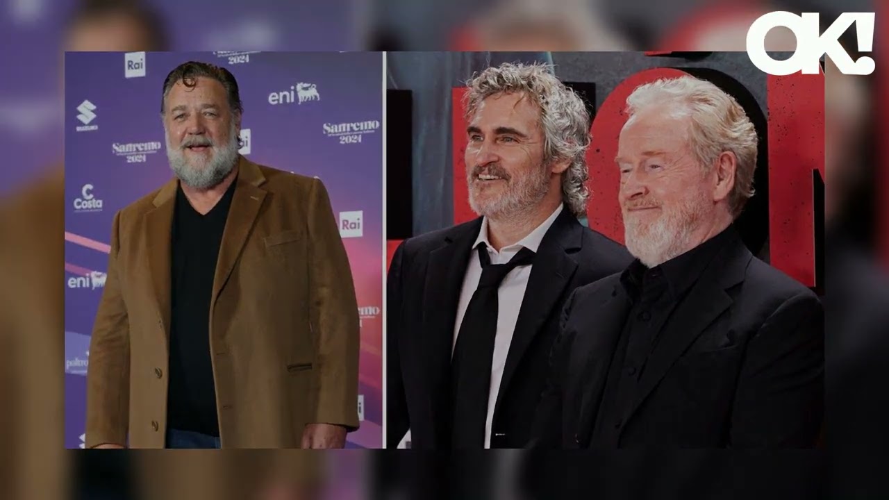 Russell Crowe Thought Joaquin Phoenix Was 'Terribly Unprofessional' on 'Gladiator' Set, Director Rid