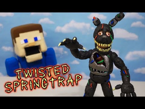FNAF Twisted Ones DARK SPRINGTRAP Toy Bootleg Funko Articulated Figure Five Nights at Freddy's