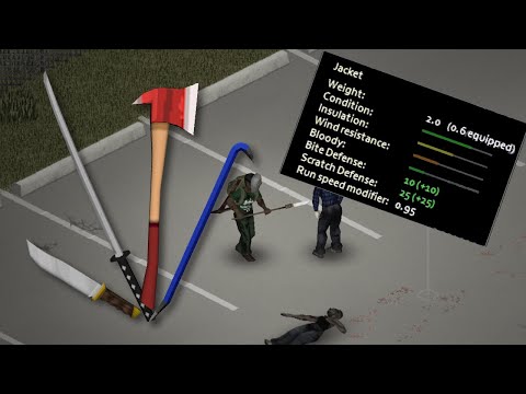Weapons and Clothing Durability - Quick Tip Project Zomboid