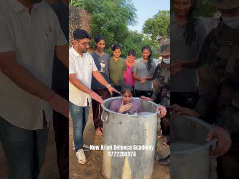 बर्फ़ में लड़की ।????New Krish Defence Academy