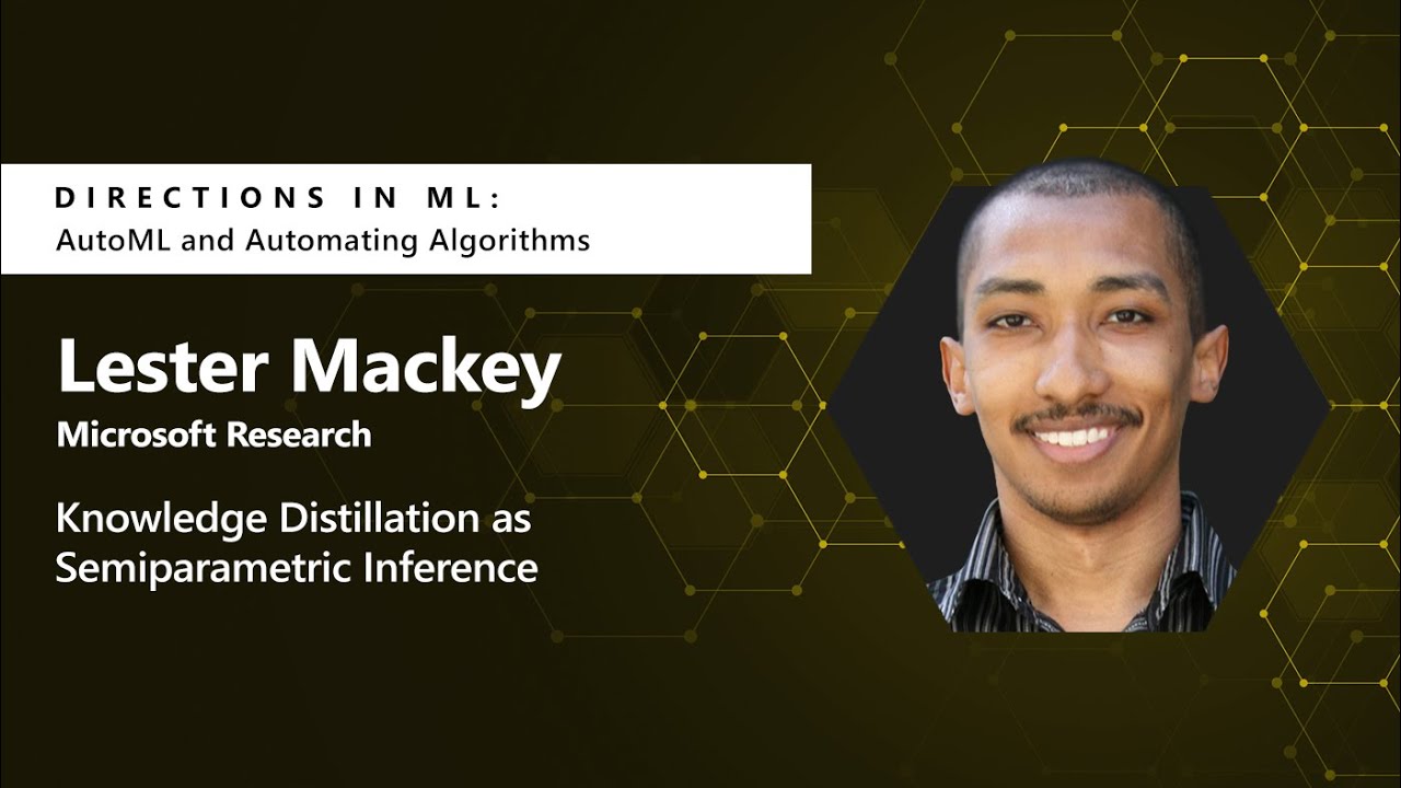 Knowledge Distillation as Semiparametric Inference
