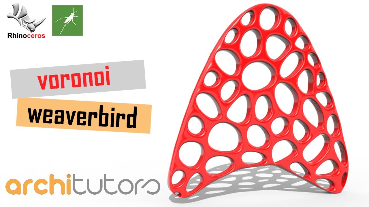 Easy Grasshopper Tutorial for Beginners | Weaverbird & Voronoi