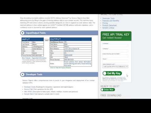 DOTS Address Detective | Service Objects