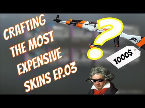 Crafting The Most Expensive Skins Ep.03 - AK-47 (StatTrak™) | Asiimov [ Factory New ]