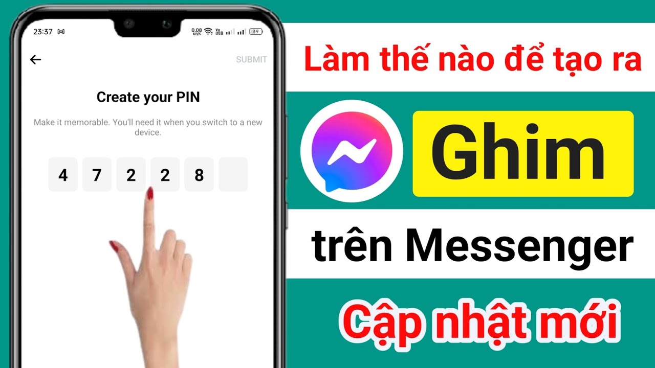 Cách Tạo Ghim Trên Facebook Messenger 2024 | Tạo Ghim của bạn trong Messenger (Cập nhật mới)