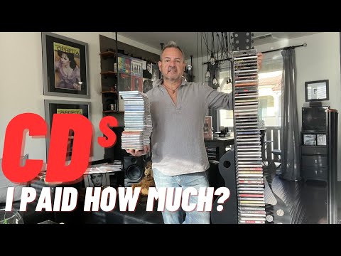 Came up big on this estate sale haul of CDs