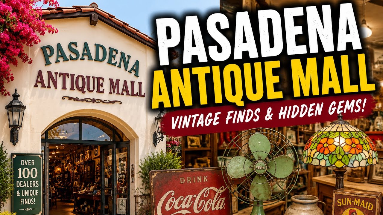 ✨Pasadena Antique Mall Tour | Incredible Vintage Finds!