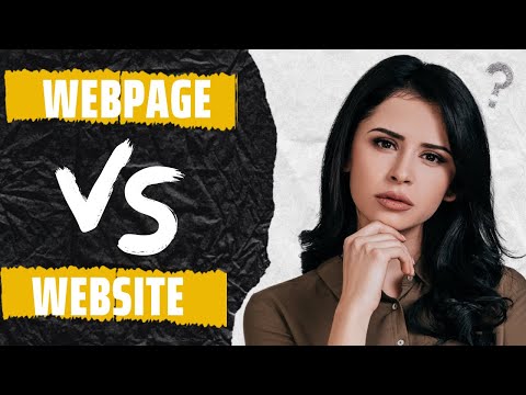 Difference Between Webpage and Website | क्या फर्क है?