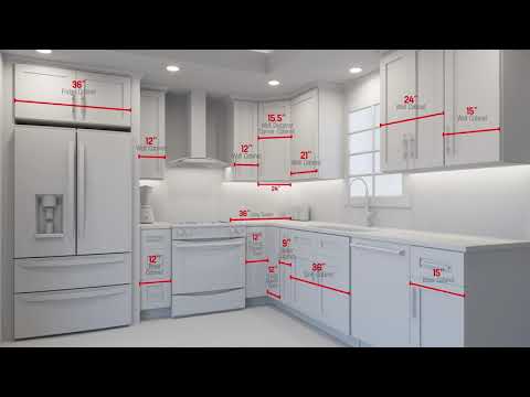 Nelson Cabinetry: Simple steps on how to measure L Shaped Kitchen + Cabinets!