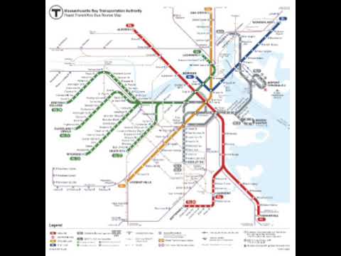Boston MBTA Map