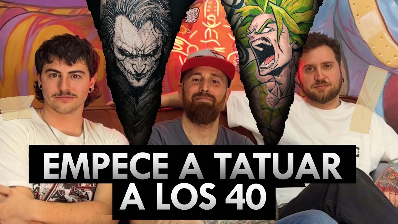 DEJAR tu TRABAJO para ser tatuador o EMPEZAR a tatuar a los 40 AÑOS | Embrute - Inkterviews #7