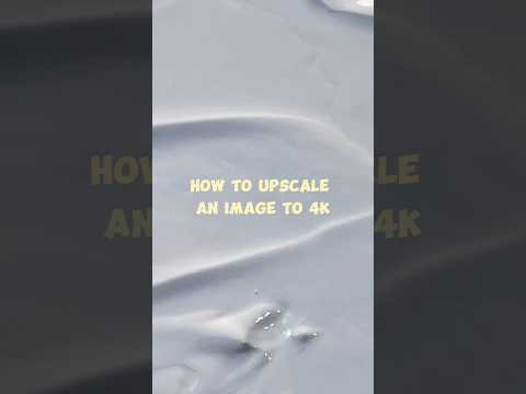 Upscale your image to 4K #aitools #ai #aiart