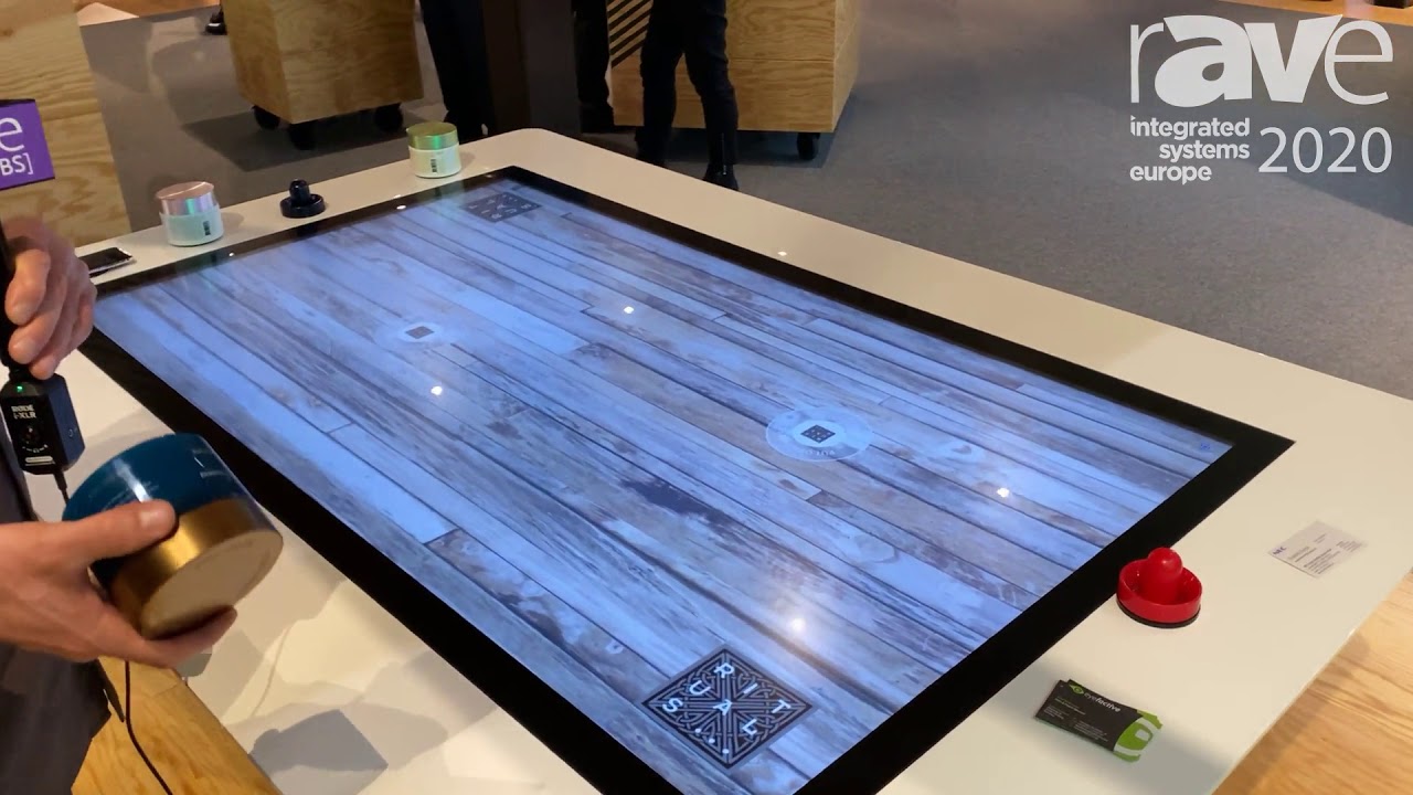 ISE 2020: NEC Display Demos Object Recognition on Its Multi-Touch Table