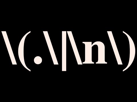 Weird Regex Things