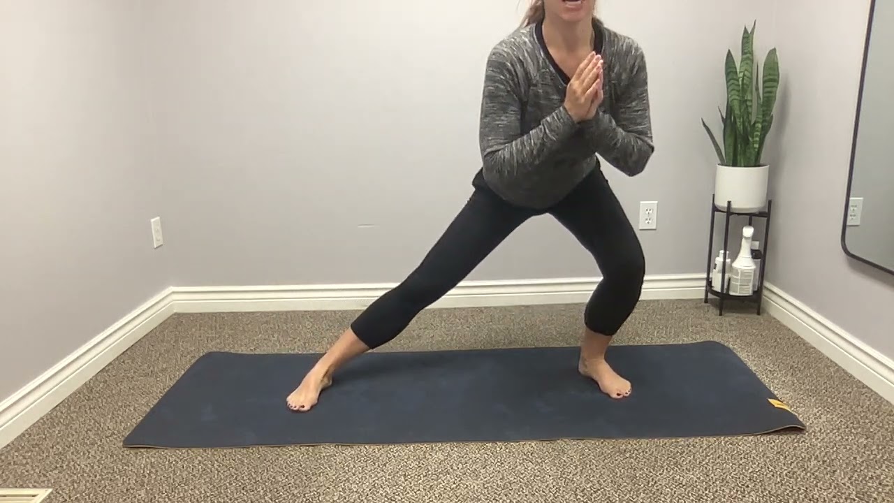 Static Lateral Lunge