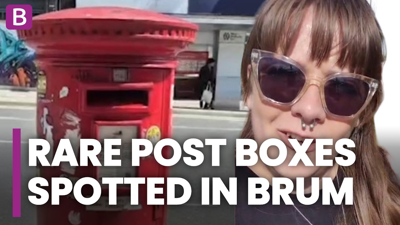 Rare post boxes found in Birmingham
