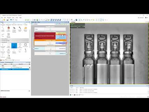 9. Adaptive Vision Studio Examples - Bottle Inspection: Count Bottles
