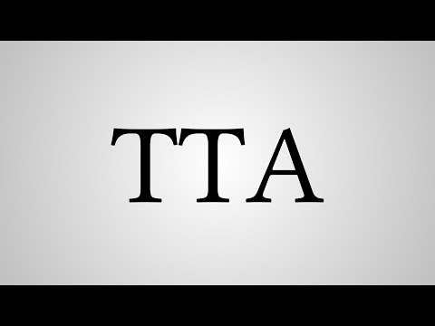 What Does "TTA" Stand For?