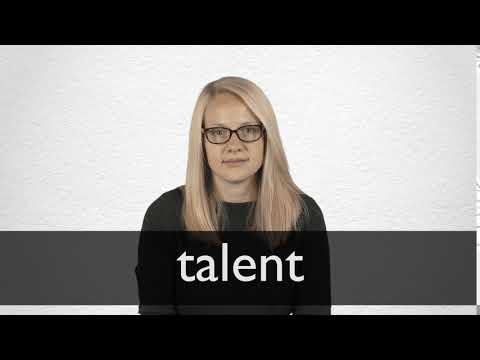 How to pronounce TALENT in British English