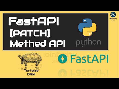 FastAPI - PATCH method and access DB with Tortoise ORM and Aerich migration #python