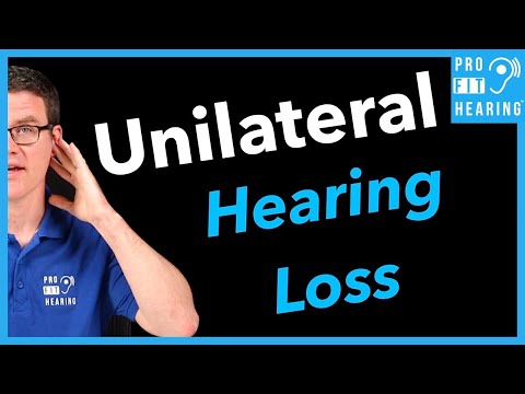 Unilateral Hearing Loss & Single Sided Deafness (SSD) - Definition and 4 Symptoms