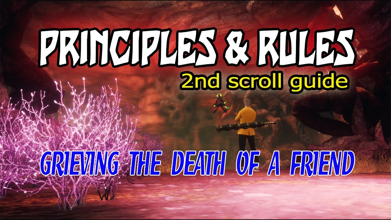 MIR4 PRINCIPLES & RULES 2ND SCROLL GUIDE OF GRIEVING THE DEATH OF A FRIEND MYSTERY @GamEnthusiast