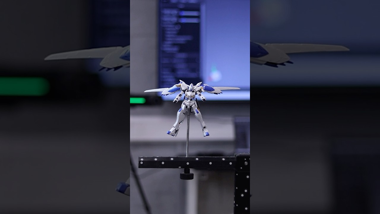 3D Scanning & Digital Repair | Gundam Wing Model Using NimbleTrack