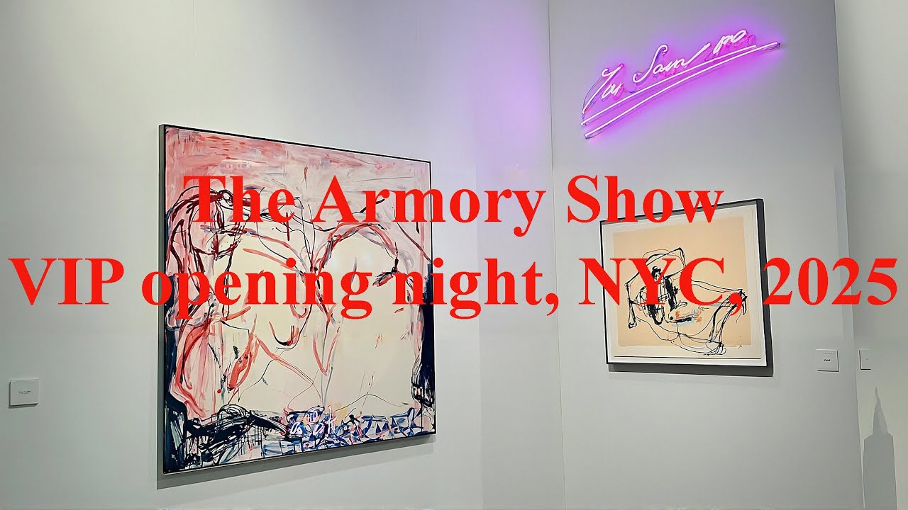 The Armory Show New York City 2025 | VIP preview in 4K | Opening night | Contemporary Art Fair