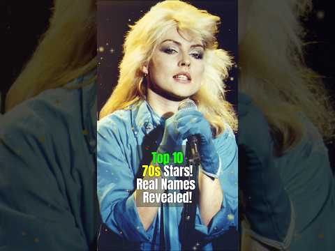 Top 10 '70s Stars! Real Names Revealed – You Won't Believe These Shocking Truths! 🤯 #shorts