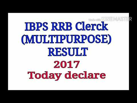 Ibps rrb office assistant result declare today 2017