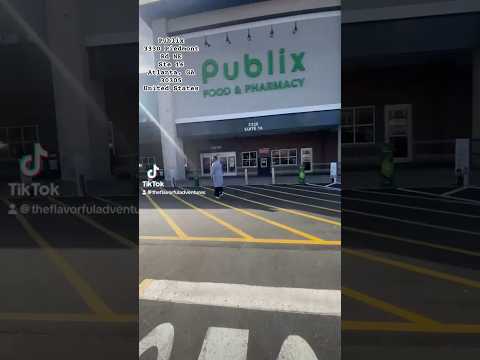 1st time giving the Publix in Buckhead,Ga food/drink wing a try 🏪👫🏽📹🍽️