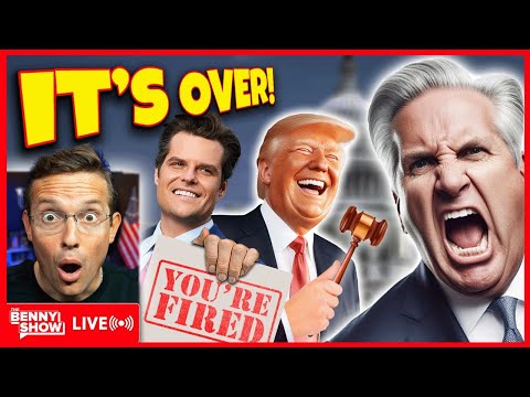 MCCARTHY-GEDDON: Kevin McCarthy REMOVED, Trump Nominated For SPEAKER ...