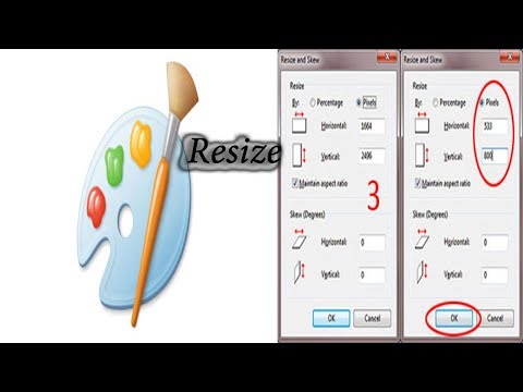 Using Microsoft Paint To Crop and Resize Photos