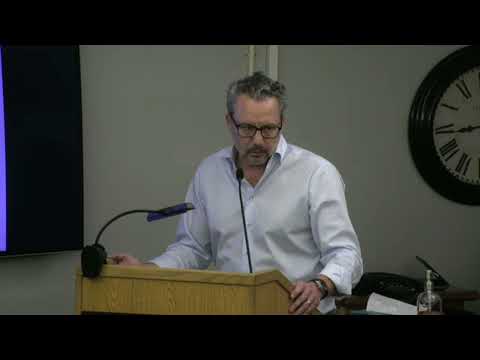Chad Cook of QIP Presents to City Council