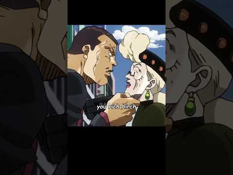 she started filming a Japanese man without permission👀💀|JoJo's Bizarre Adventure| #anime #jojo #jjba
