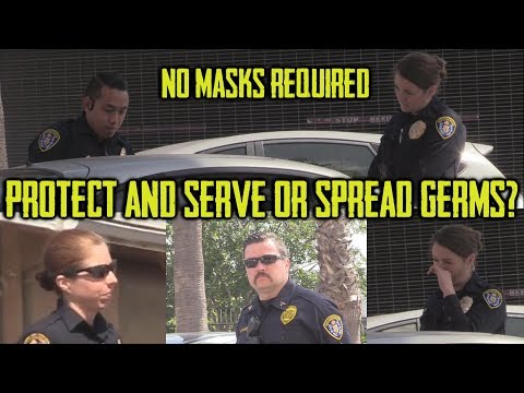Protect & Serve or Spread Germs | Multiple Unprotected Traffic Stops ...