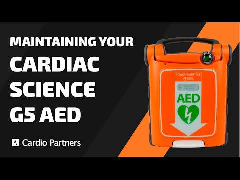 How To Maintain Your Cardiac Science G5 AED