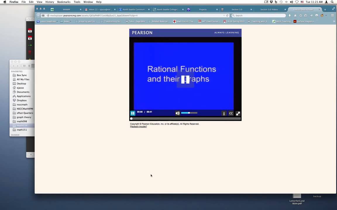 accessing e-text on Pearson's MyMathLab