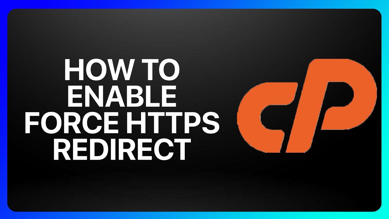 How To Enable Force Https Redirect In cPanel Tutorial