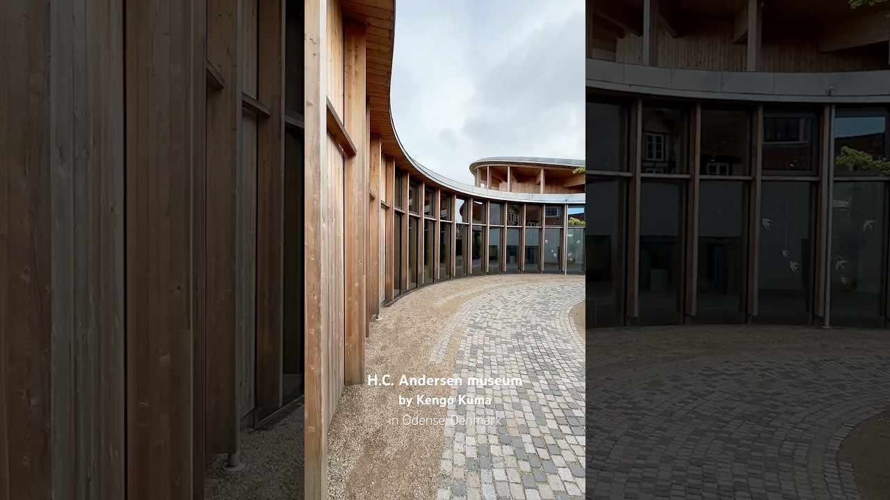 The most fairytale place: H.C. Andersen museum in Odense, Denmark #shorts #travel #architecture