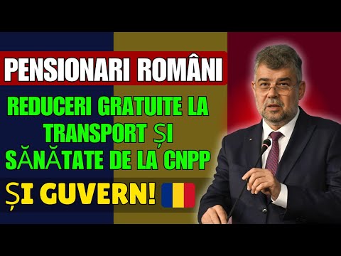 🚨 Pensionari români: Reduceri gratuite la transport și sănătate de la CNPP și GUVERN! 🇷🇴
