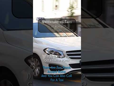 Understanding Taxis In Rome - Part 1