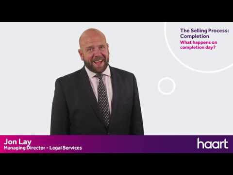 Moving house: What happens on completion day?