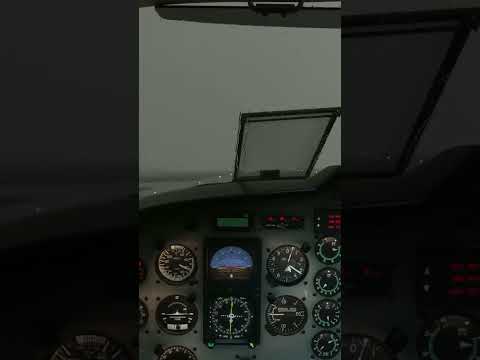 Landing on PA44 at Kathmandu VOR DME runway 02 in the rain #msfs2020 #flightsimulator2020