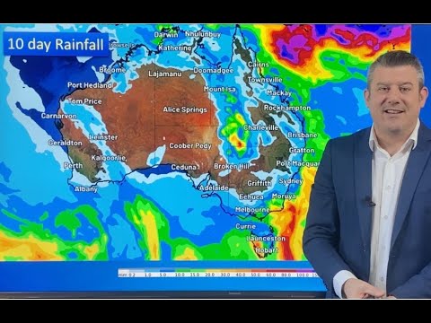 Australia-only 7 day weather forecast