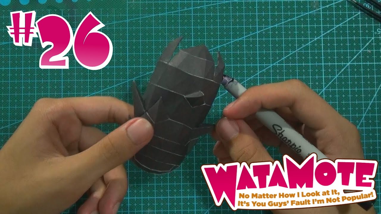 Paper Crafts #26-Tomoko Kuroki(HAIR)-WataMote
