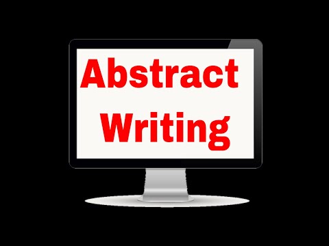 Abstract Writing | in URDU | Research V Log