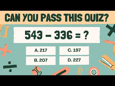 Can you pass this Math Quiz for kids? | Grade 4 | 5.29.2025